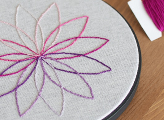 Bordados fáciles para principiantes - La Damasquina